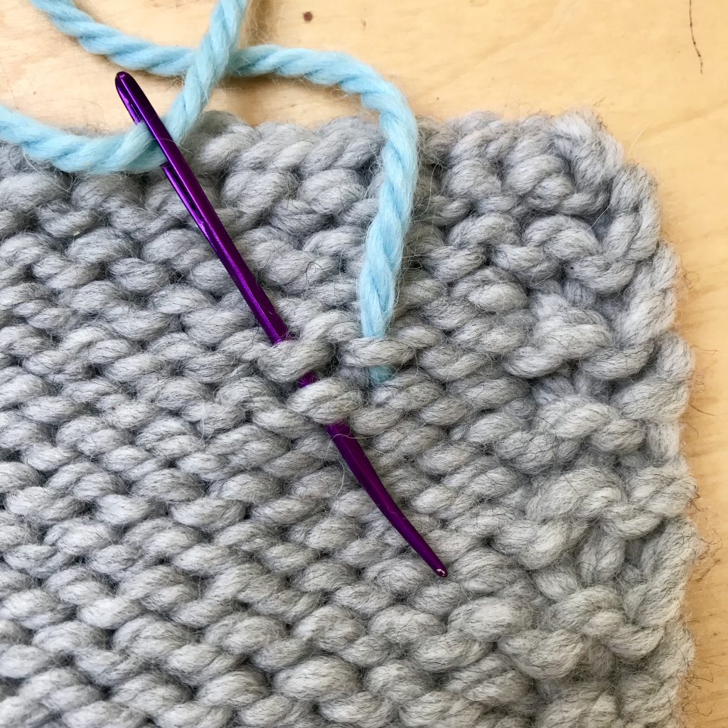 Knit Basics: How to Work a Knitted Fringe and Weave in Yarn Ends ...